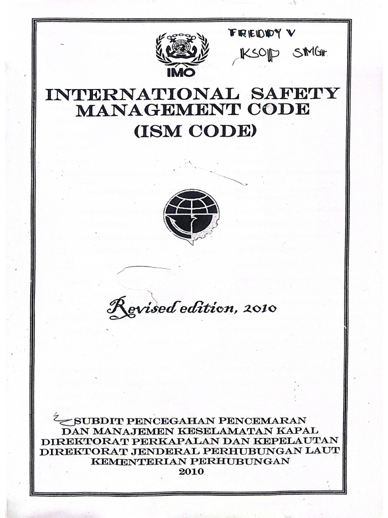Ism Code | PDF