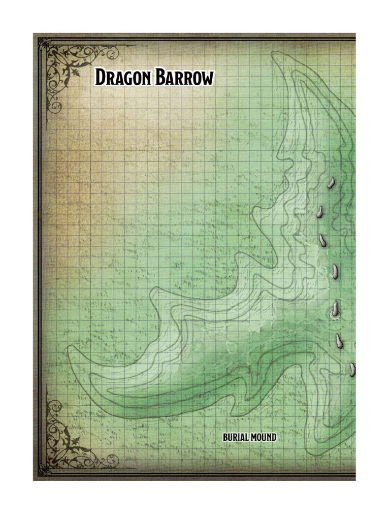 Dragon Barrow Map | PDF