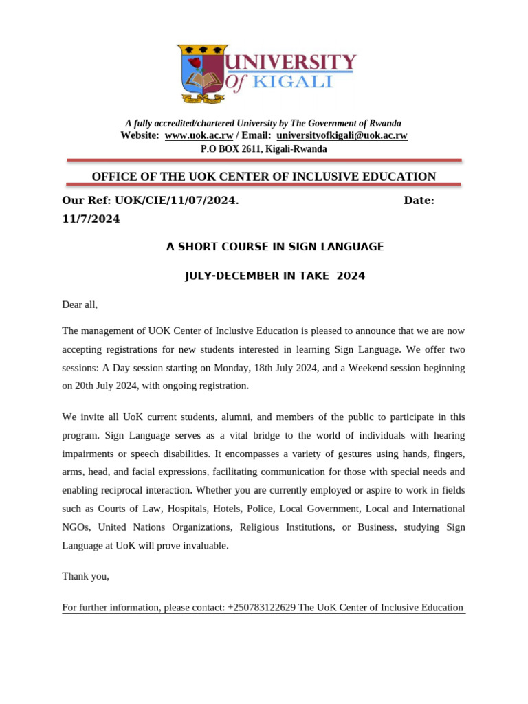 Cie. Letter To The Public. 2024 | PDF