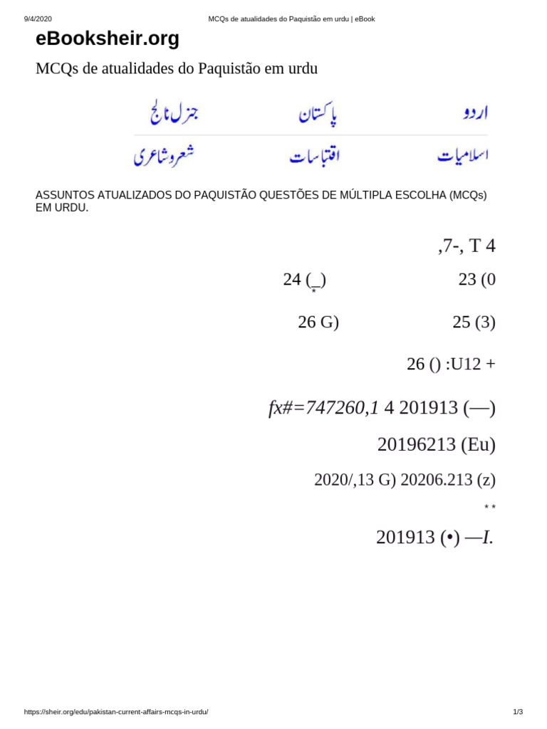 Assuntos Atuais | PDF