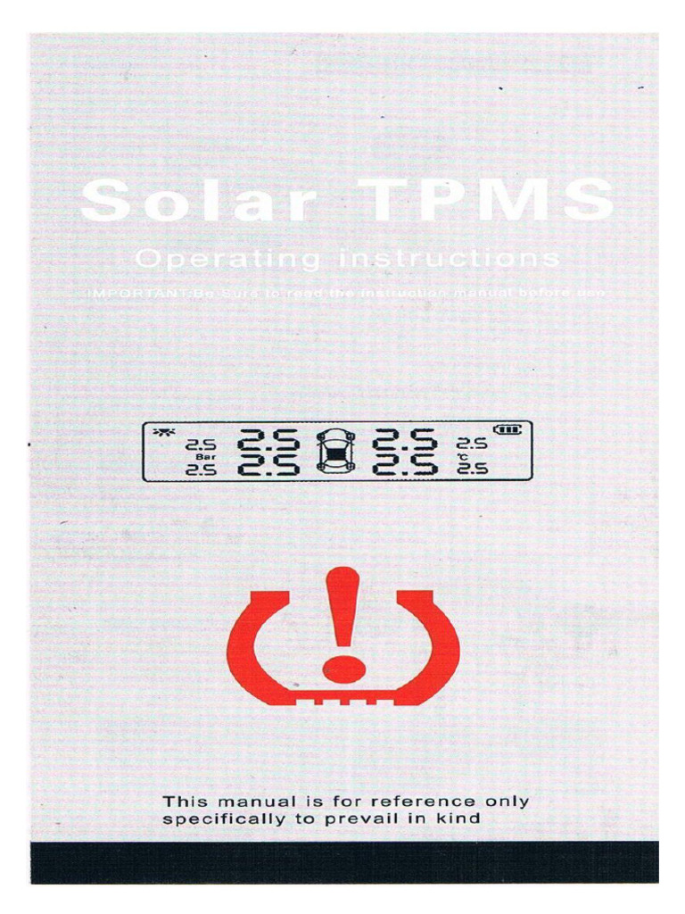 Catalogo TPMS | PDF