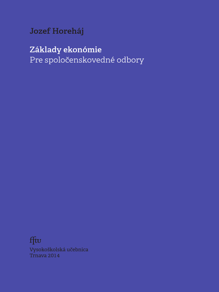 horehaj_zaklady_ekonomie | PDF