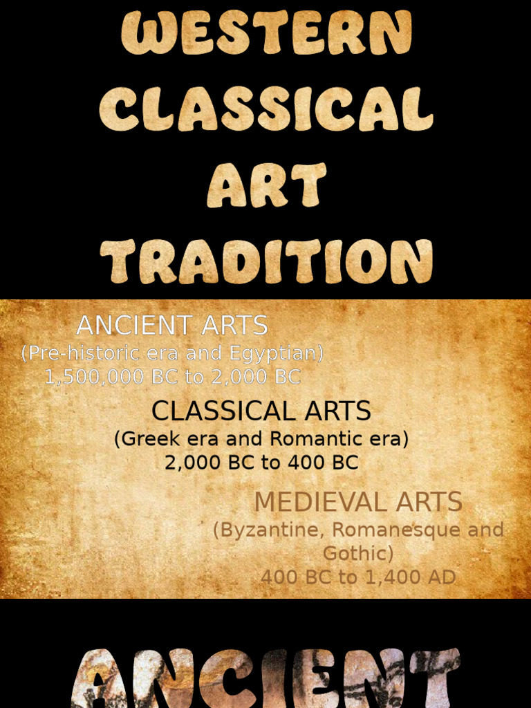 Western Classical Art Traditions | PDF | Ancient Egypt | Sculpture