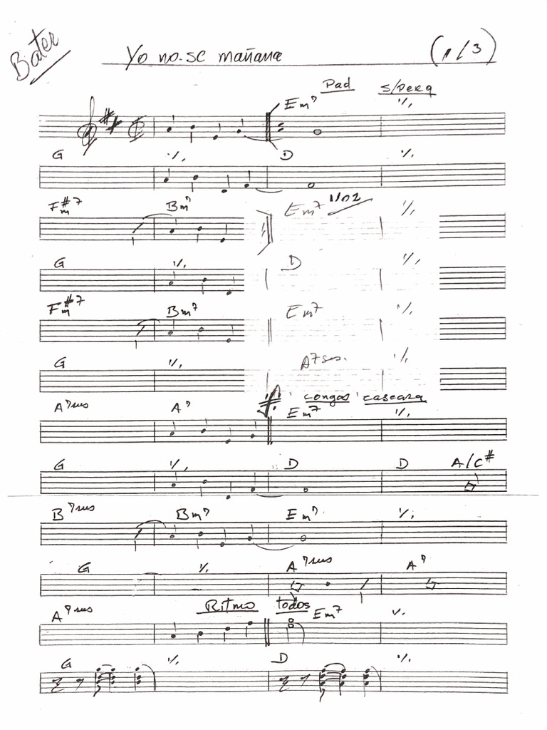 Yo no se Mañana | PDF