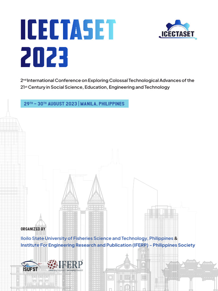 ICECTASET 2023 Proceeding Book | PDF | Science | Social Sciences