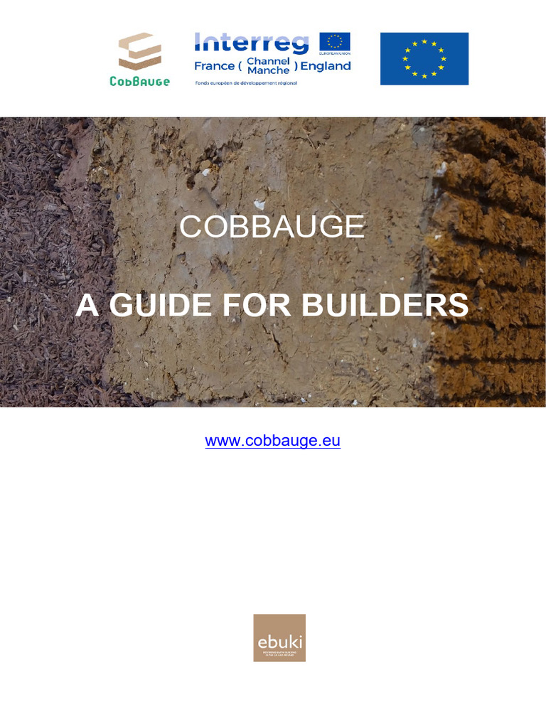 CobBauge Guide For Builders - EN 010223 | PDF | Clay | Soil