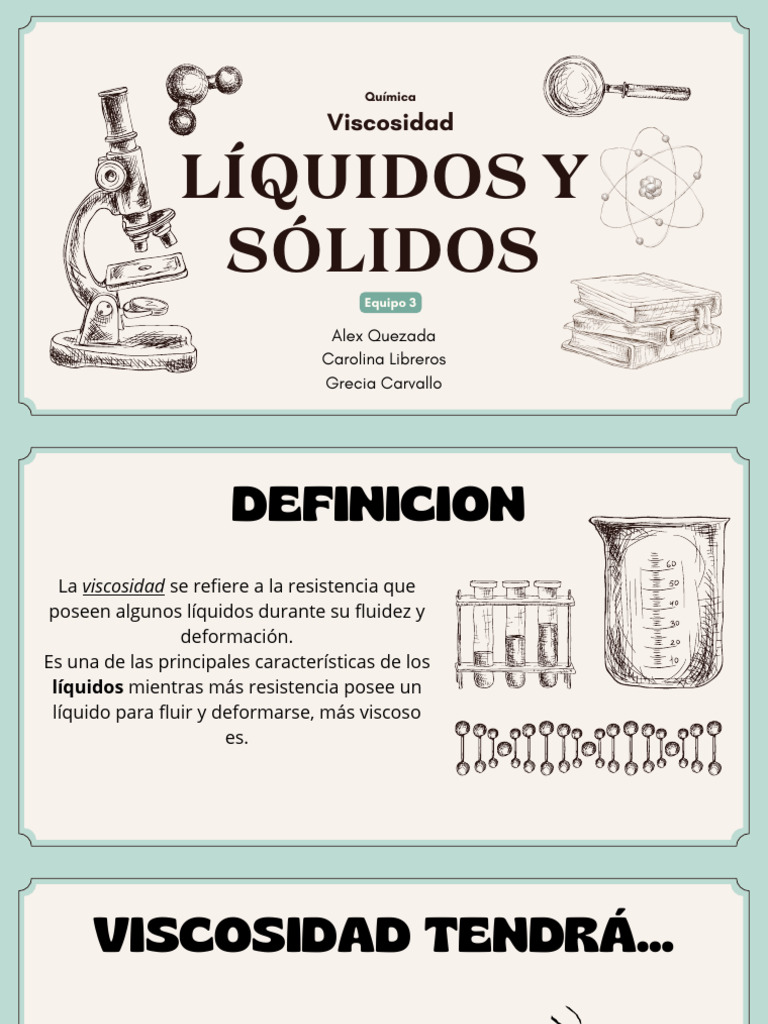 Liquidos y Solidos PDF | PDF