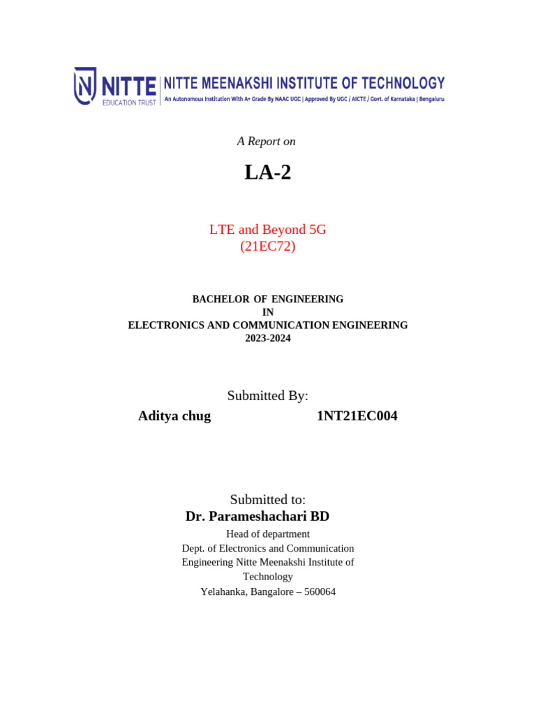 5greport | PDF | Computer Network | Internet Of Things