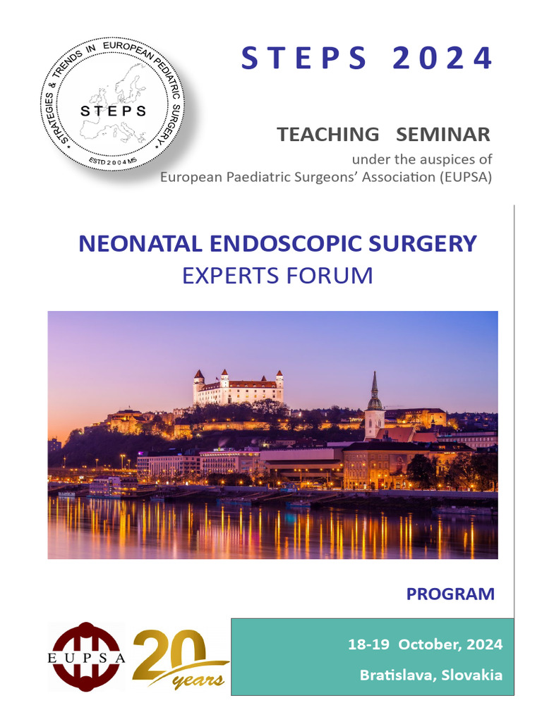 STEPS 2024 Bratislava Program | PDF | Medical Specialties