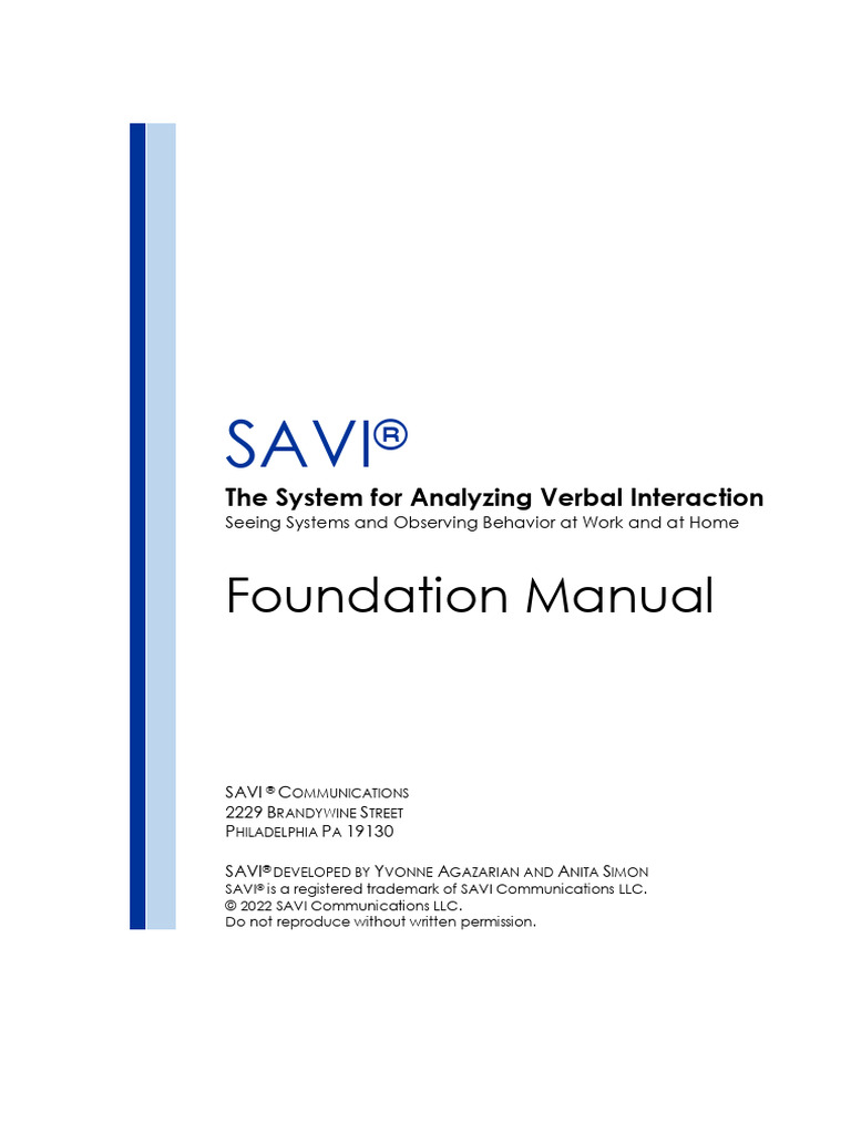 I am sharing 'Print_SAVI Foundation Manual Feb. 2024 (1)' with you ...