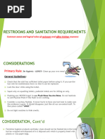 Toilet Etiquette Sign Poster | PDF