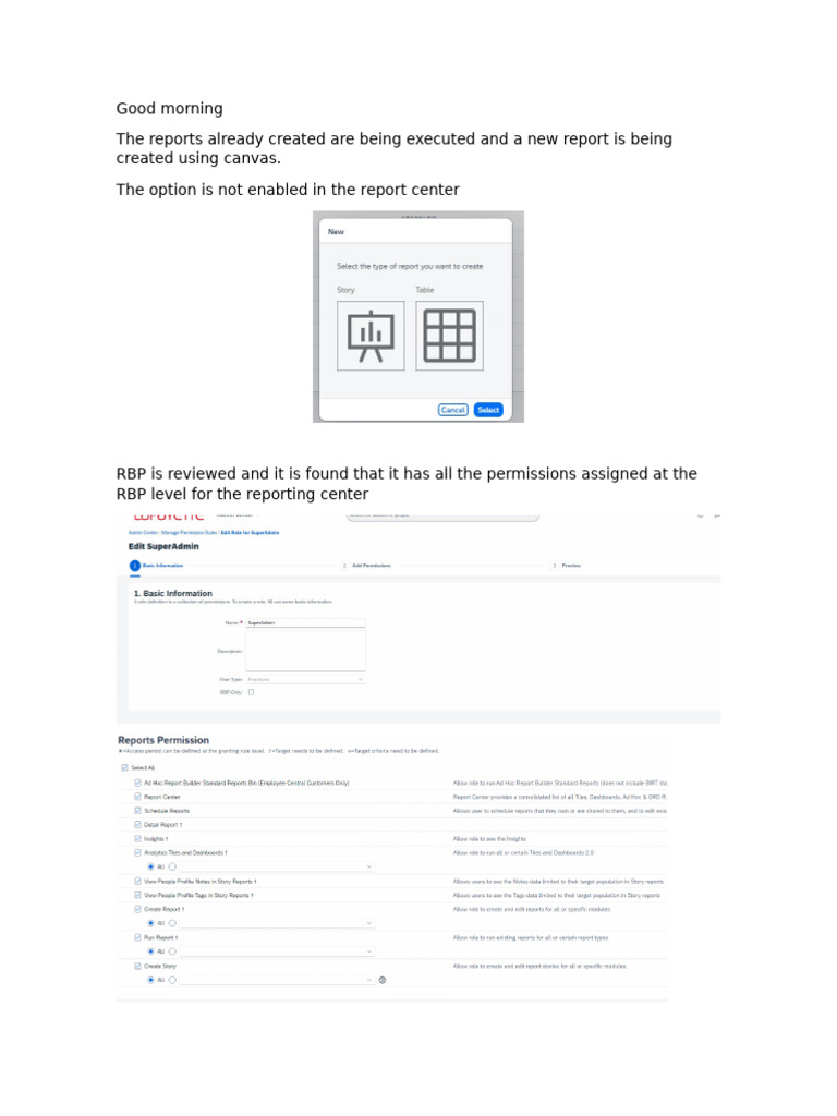 Report Sap Fail. | PDF