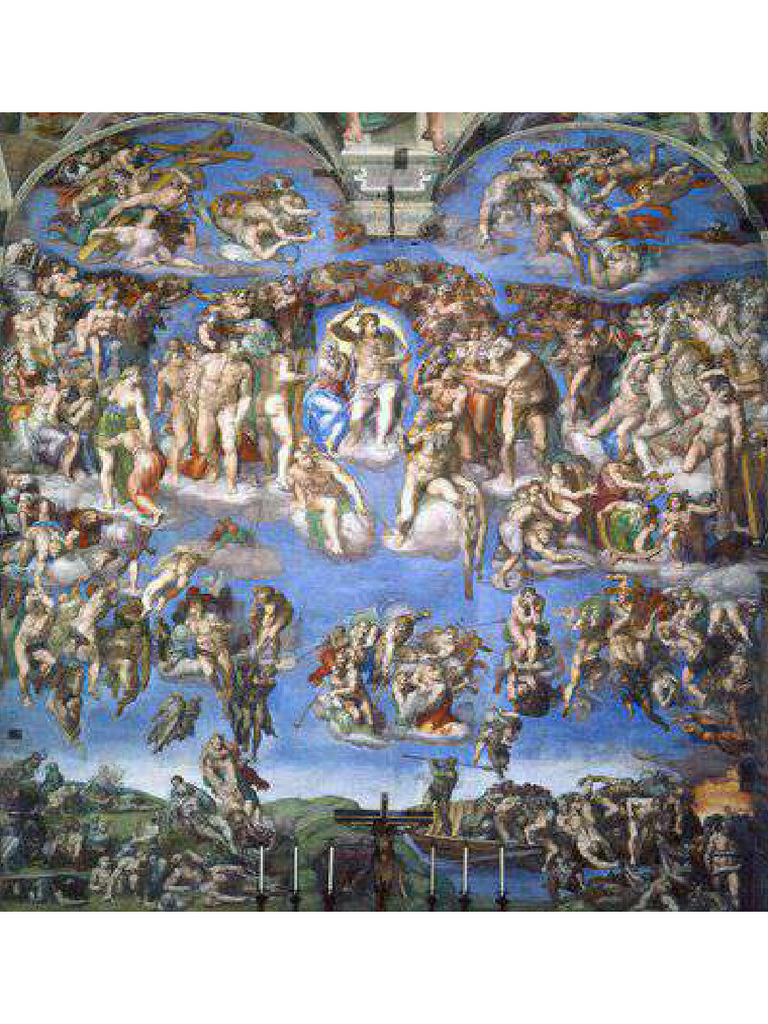 Michelangelo - The Last Judgment | PDF