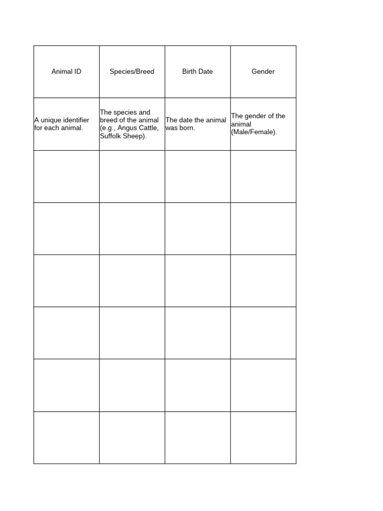 Animal Identification and Death Records | PDF | Livestock | Death