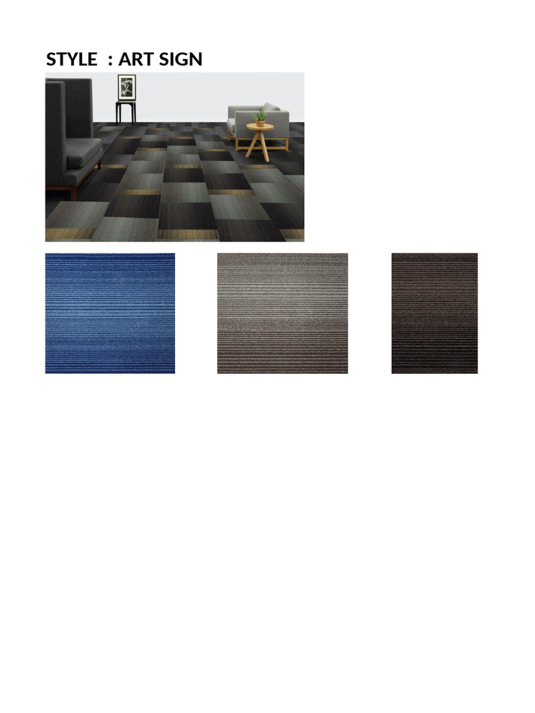 Excel Sheet With Pp Carpet Tiles Pics & Layout Images | PDF