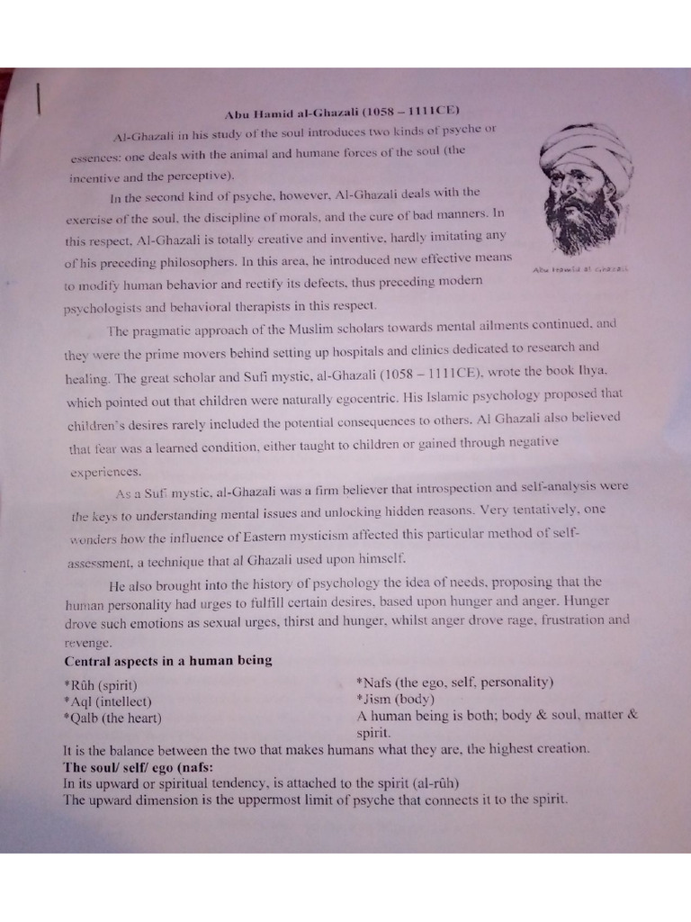 Abu Hamid Al - Ghazali | PDF