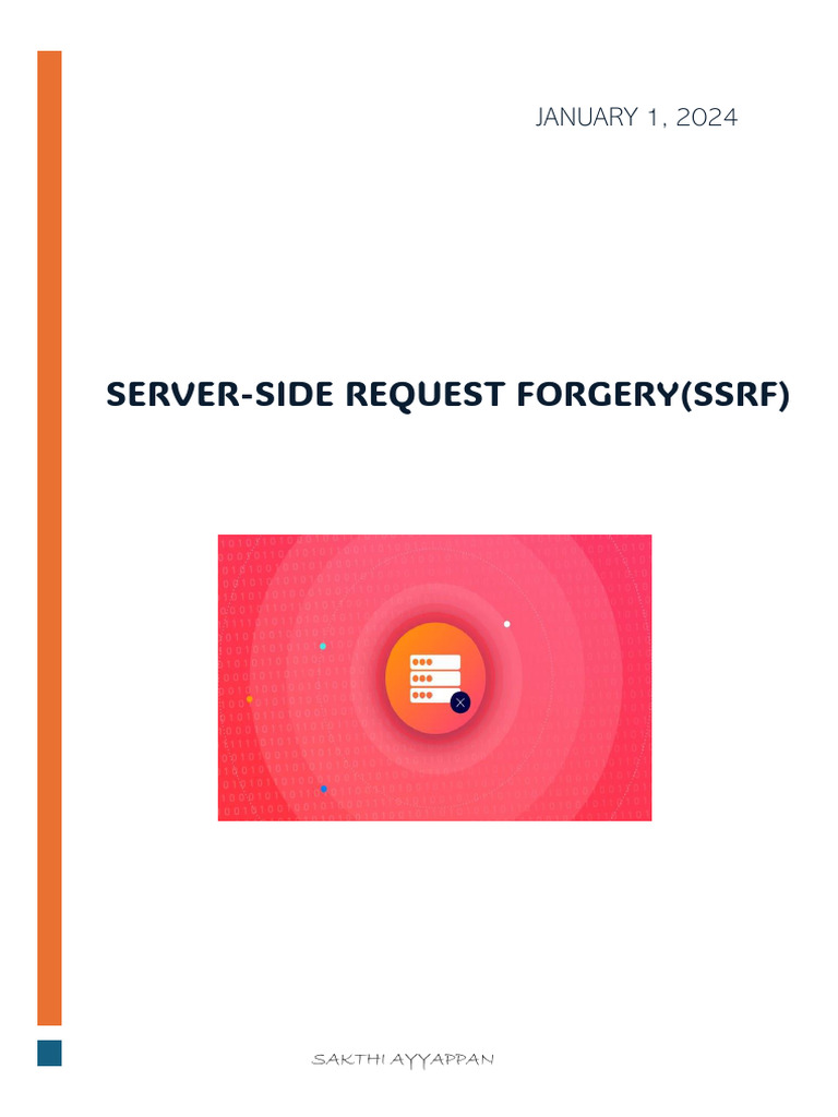 Understanding Server Side Request Forgery Pdf Client Server Model World Wide Web