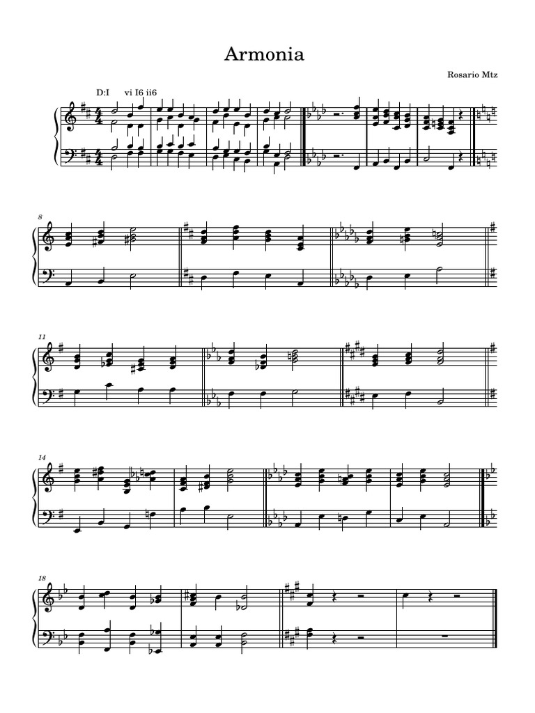 Armonia | PDF