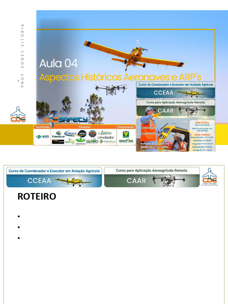 Aula 04 AERONAVES E ARPs CCEAA e CAAR | PDF | Hélice | Aeronave