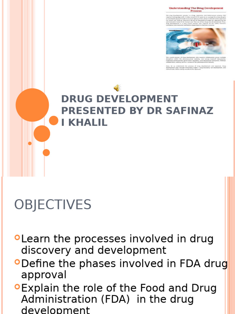 Drug Development Process and FDA Role | PDF | Phases Of Clinical Research | Drug Development
