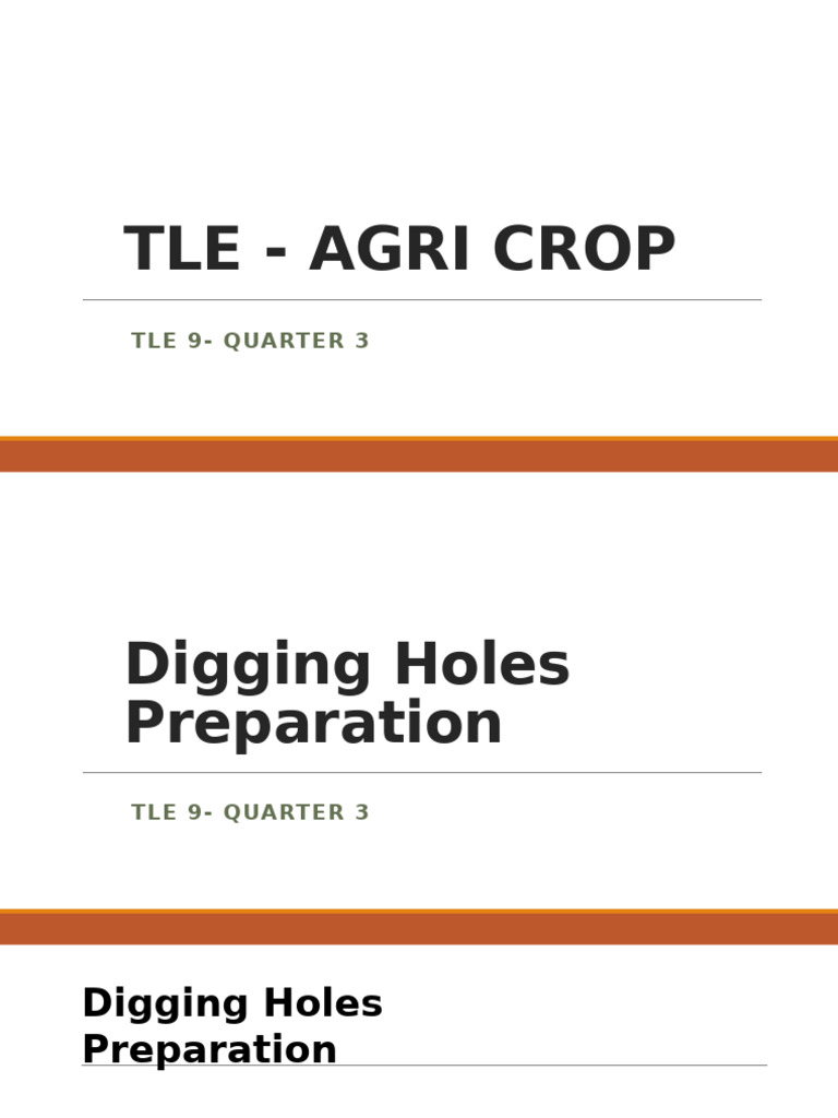 TLE - AGRI CROP | PDF | Compost | Soil