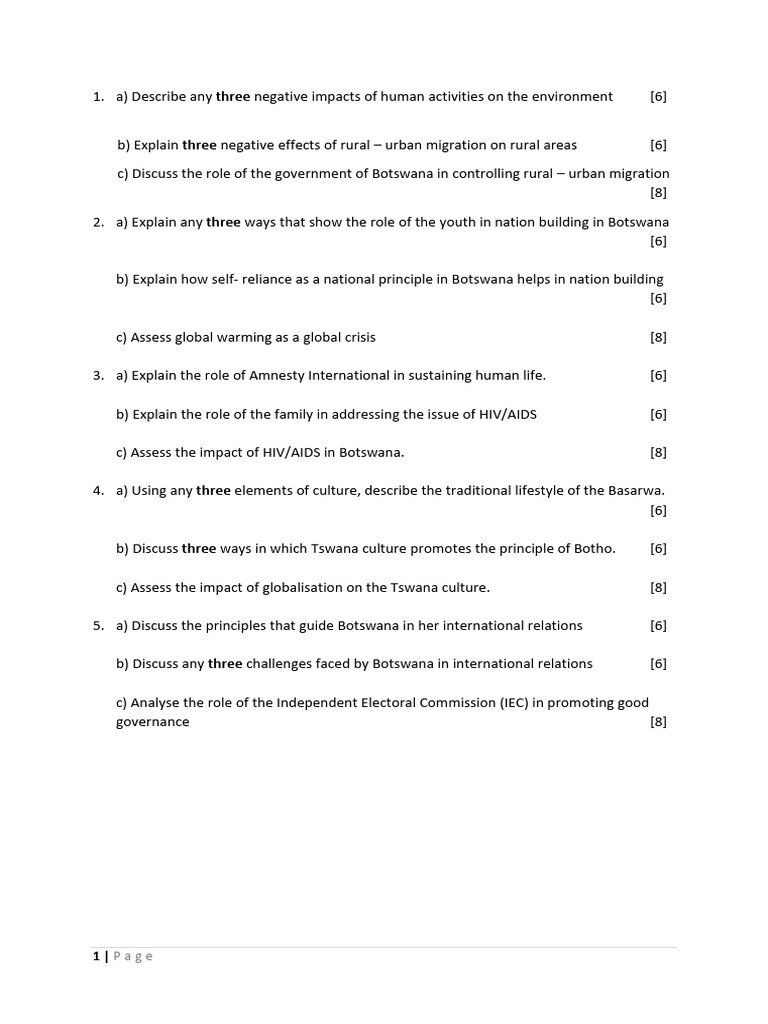 Mid Year Exam PP2 F5 2018 | PDF