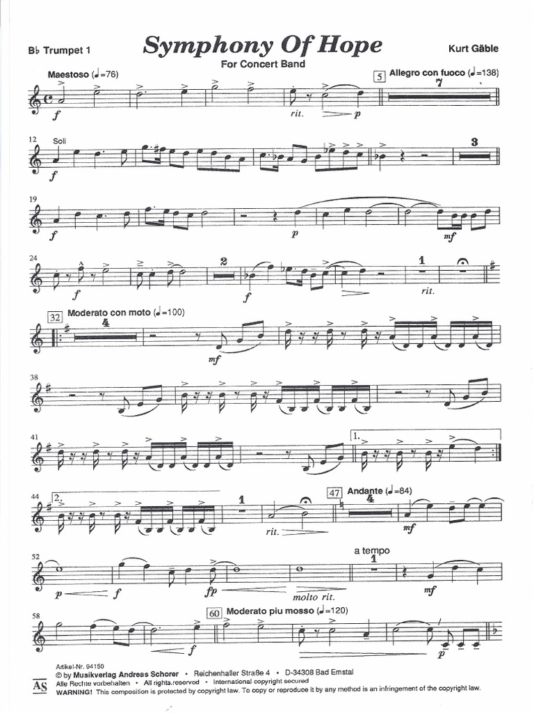 14 - 1st Trumpet | PDF