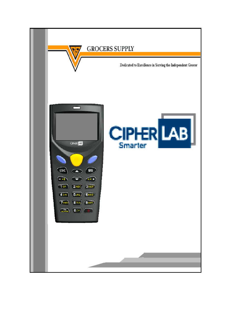 CipherLab 1000 v1.11espanol | PDF