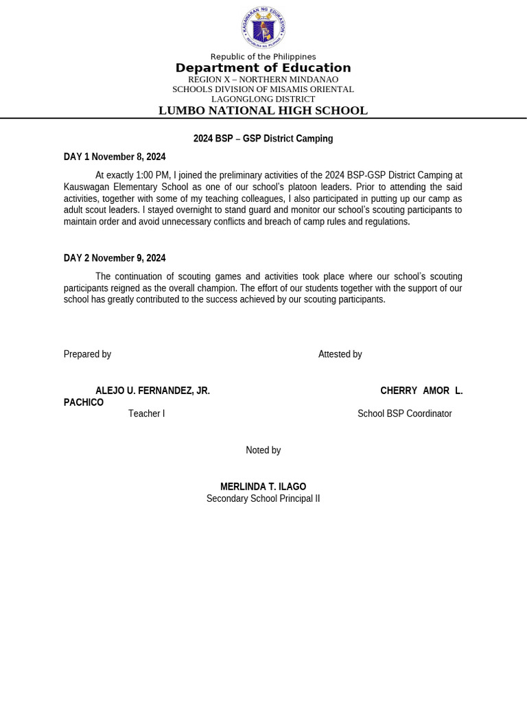 BSP 2024 | PDF | Government | Public Law