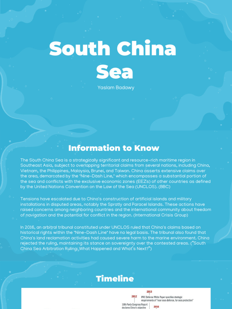 South China Sea (1) | PDF | South China Sea | International Relations