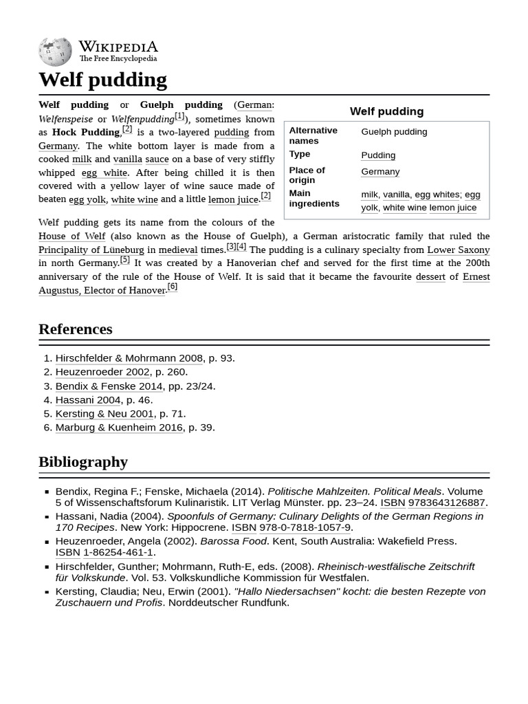 Welf_pudding | PDF | Desserts | Foods