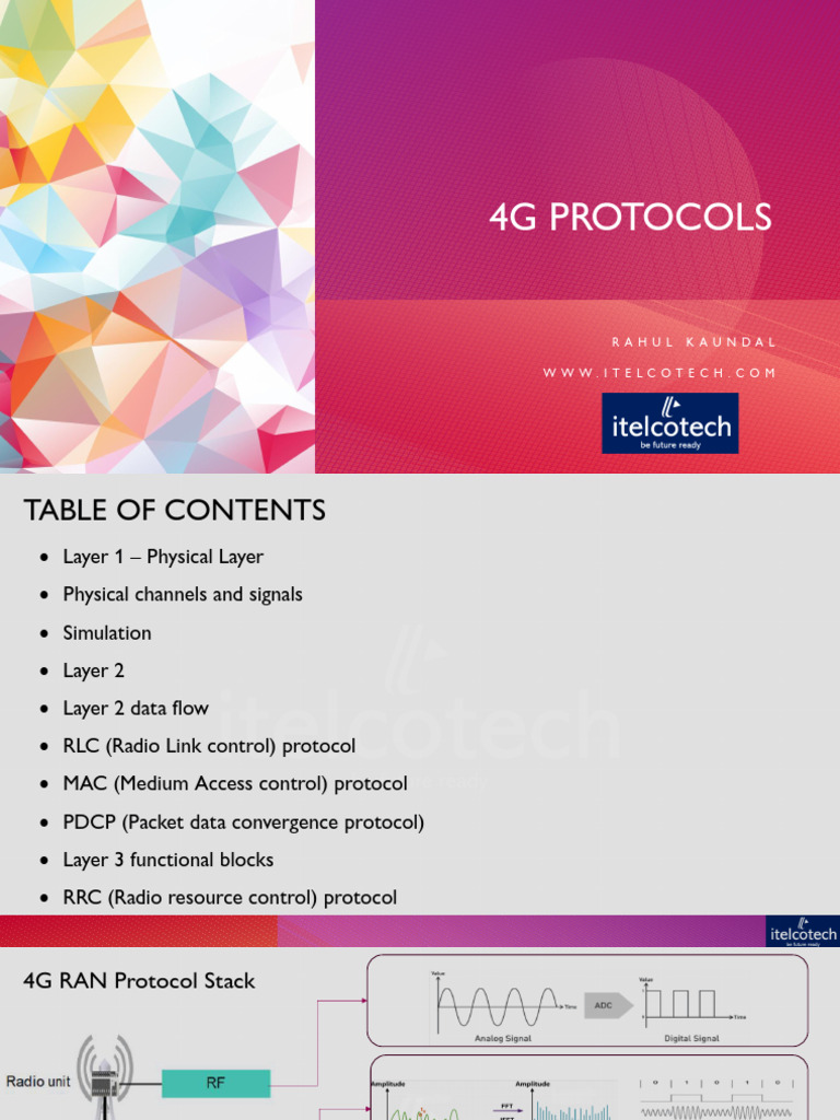 4G_Protocols_1737388536 | PDF | Error Detection And Correction | Mimo