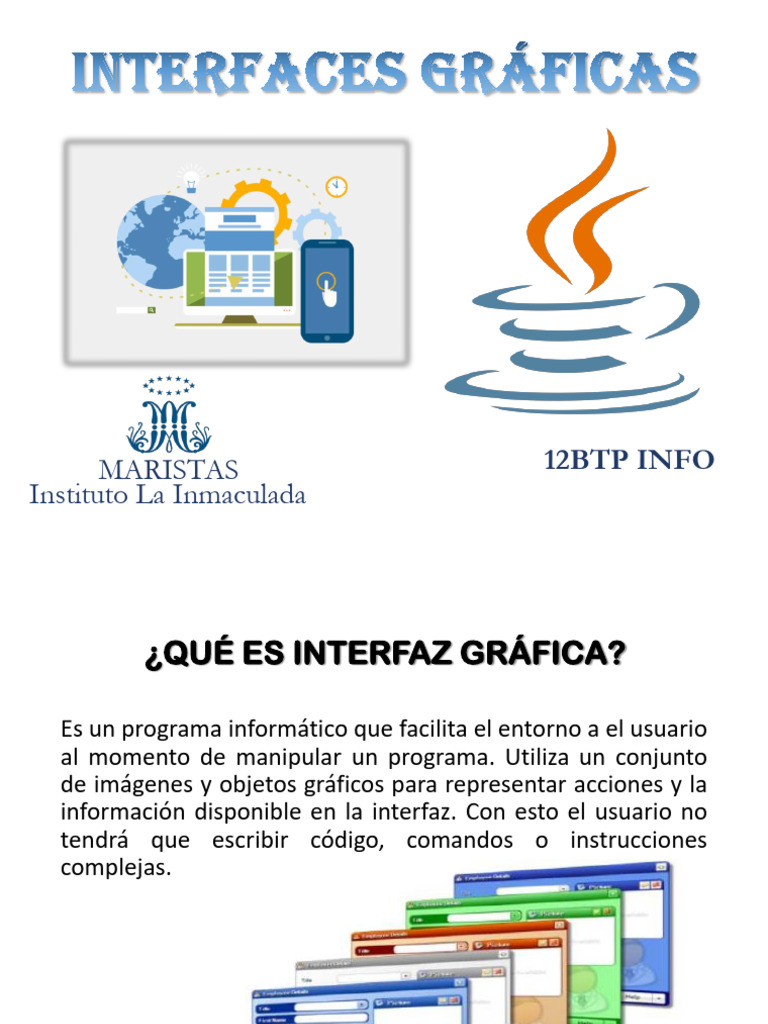 Tema2 - Interfaces Gráficas JFrame, JButtom, JTextField | PDF | Java (lenguaje de programación ...
