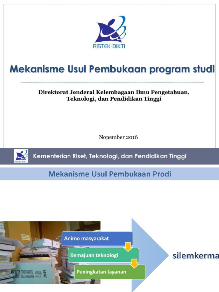 Mekanisme Usul Pembukaan Program Studi - 20250130 - 072651 | PDF