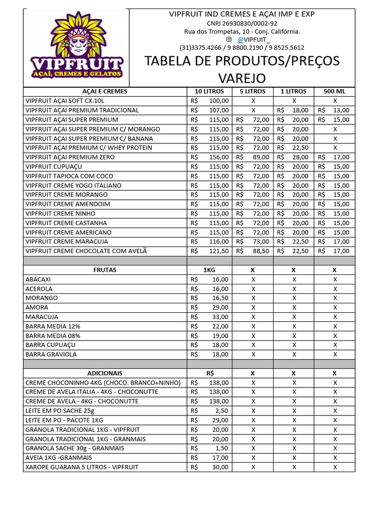 TABELA NOVA PF 11-07-24 | PDF