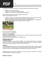 Middle-Distance Running Techniques Guide | PDF | Disciplines | Track ...