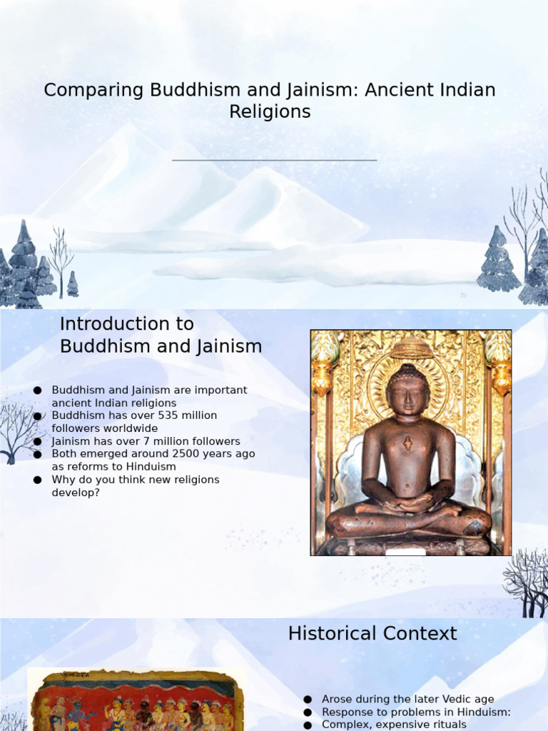 Buddhism and Jainism: Key Comparisons | PDF | Ahimsa | Nāstika