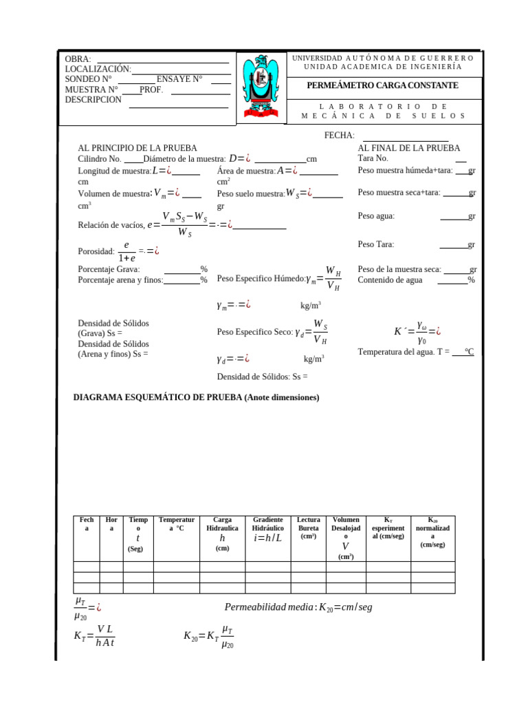 Carga Constante | PDF | Materiales naturales | Sedimentología