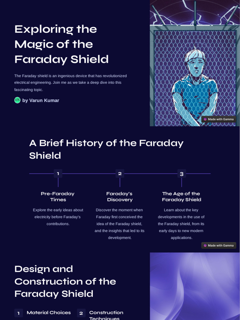 Exploring The Magic of The Faraday Shield | PDF | Electromagnetic ...