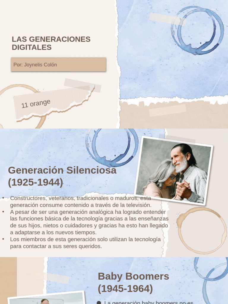 Características de las Generaciones Digitales | PDF | Televisión ...