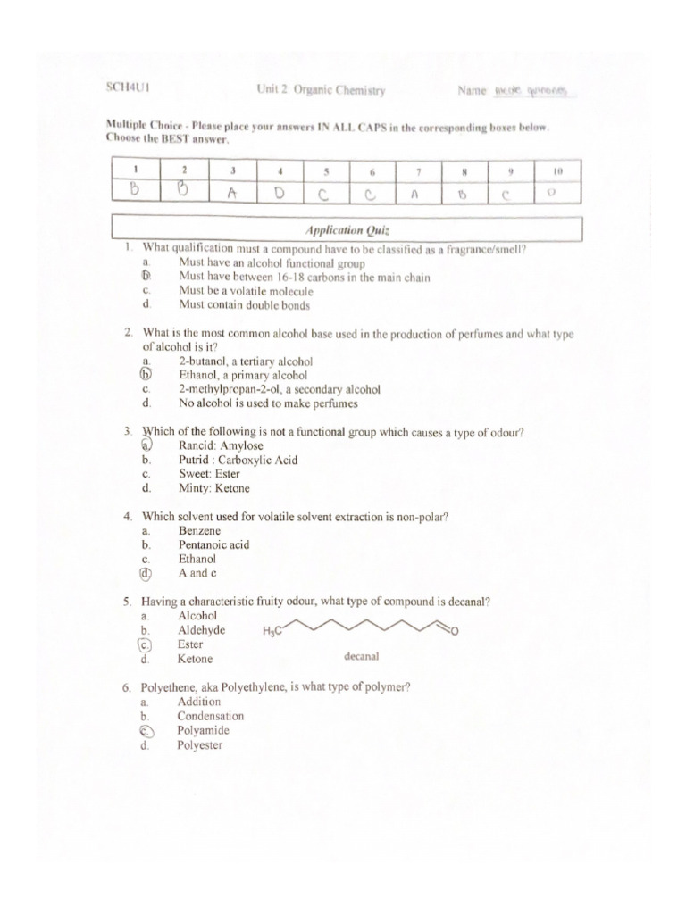 Unit 2 Application Quiz | PDF