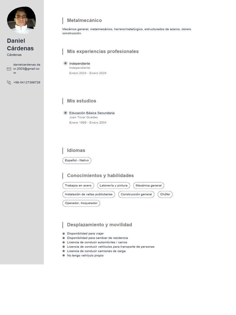 Daniel Curriculum | PDF