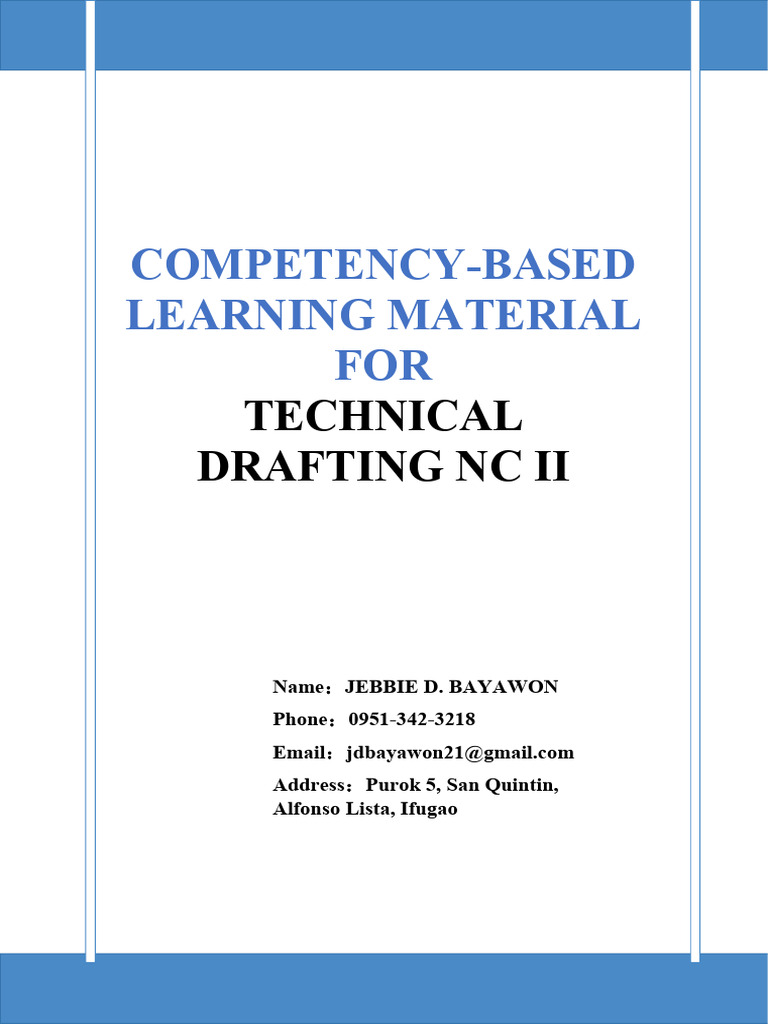 Competency-Based Learning for Technical Drafting | PDF