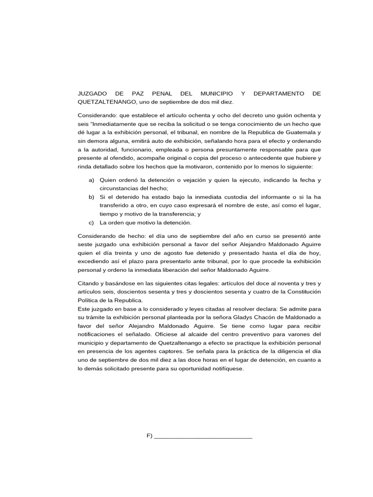 Auto Exhibicion Personal | PDF