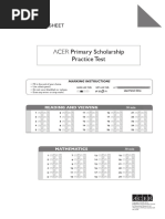 Interpreting Acer Test Results | PDF | Percentile | Cognition
