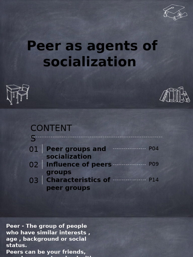 Peers as Agents of Socialization Final | PDF
