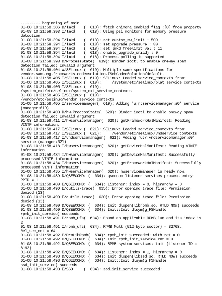 Logcat Prev Csc Log | PDF | Proprietary Software | Computing