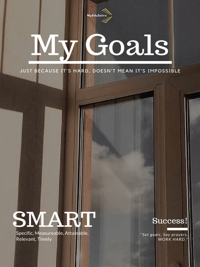 Goal Setting Journal Pdf Organizational Behavior Industrial