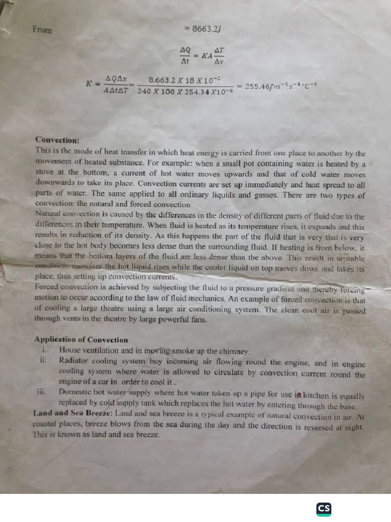 Physics - Few Point On Heat | PDF