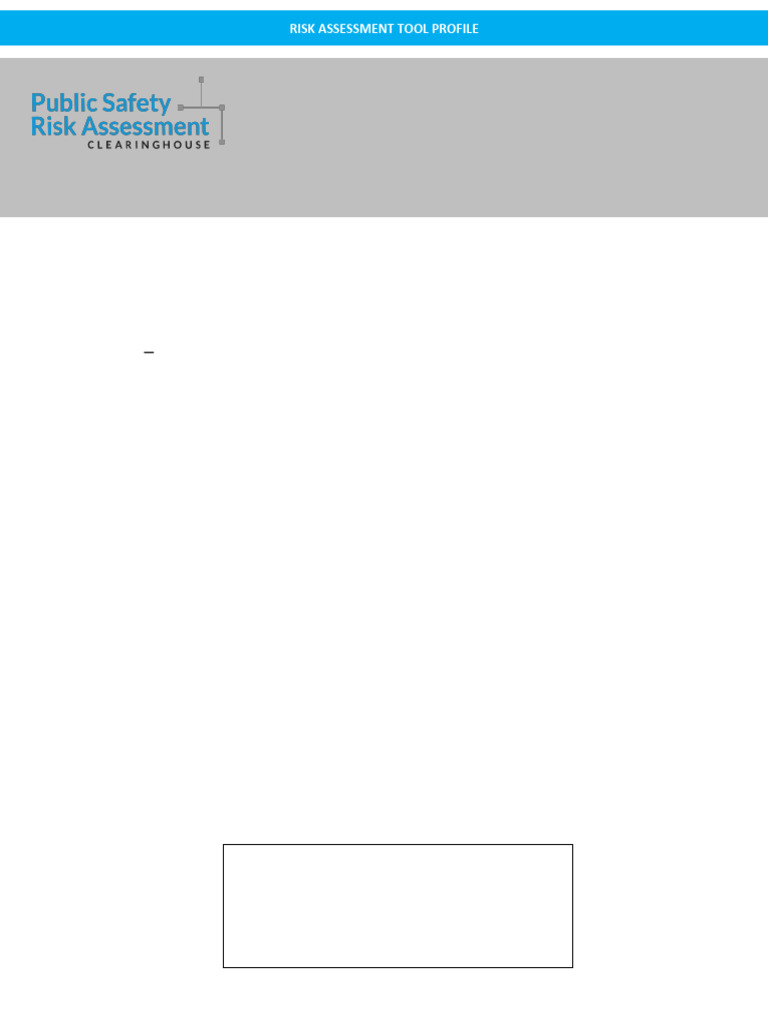 HCR-20R V3 Violent Recidivism Tool | PDF
